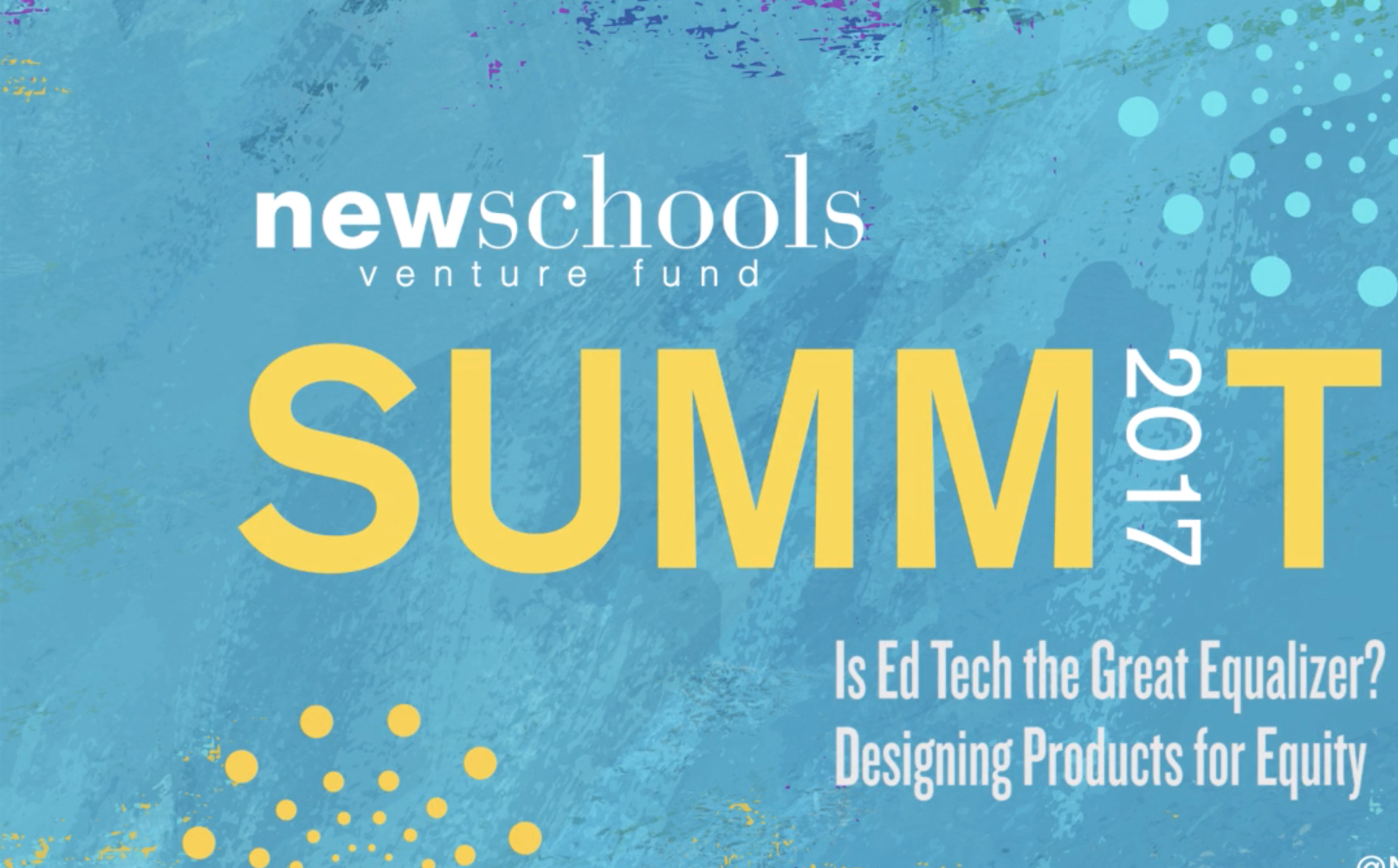 Live from NewSchools Summit 2017: Designing ed tech products to ...